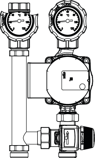 ESBE | GFA200, GFA300, Circulation unit, Constant temperature